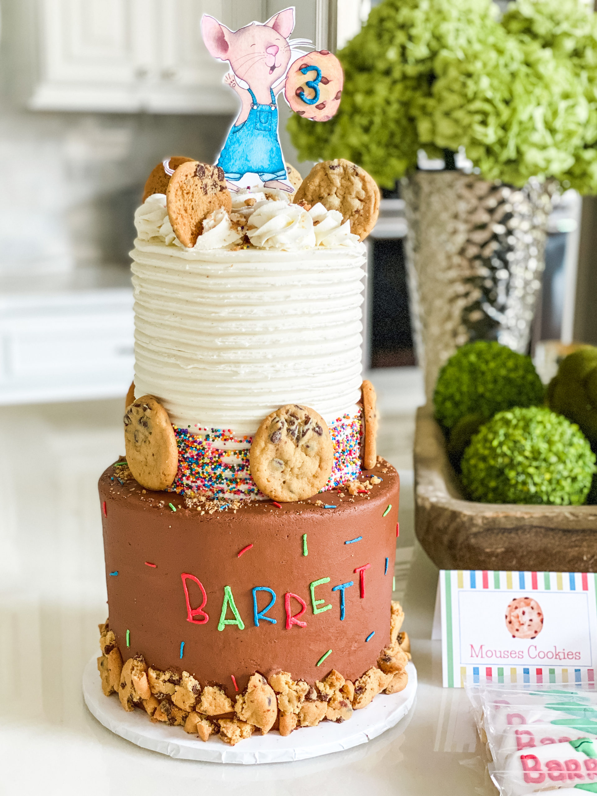 If You Give a Mouse a Cookie 3rd Birthday | christinafrederick.com